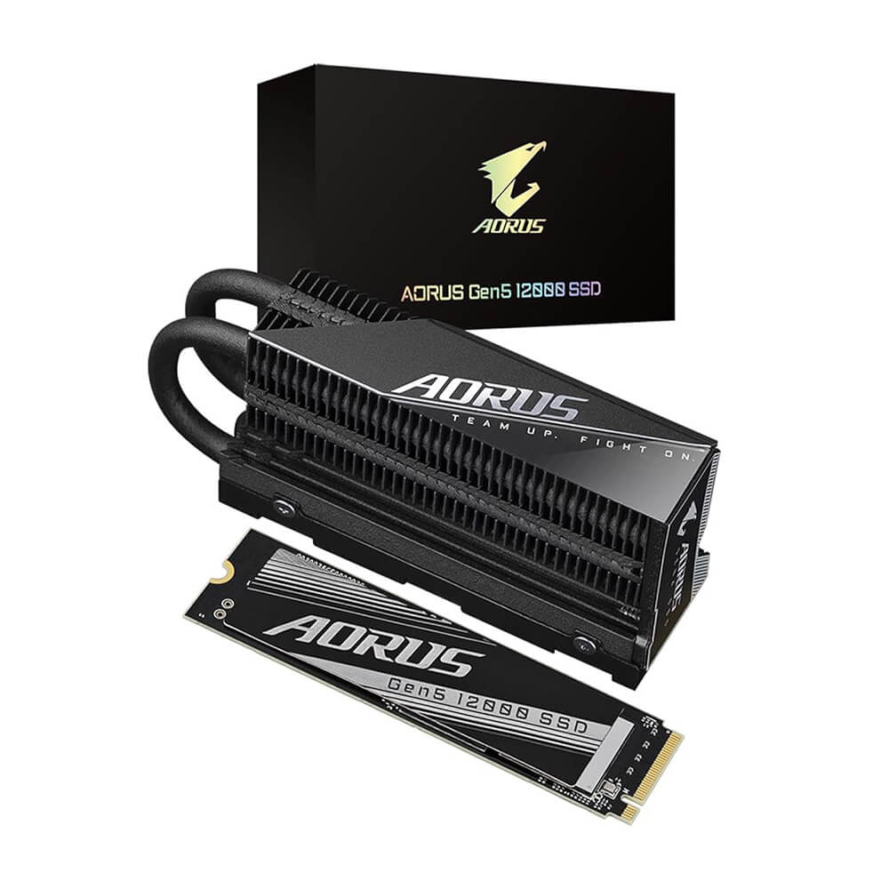 Buy Online Gigabyte AORUS Gen5 12000 SSD 2TB 5.0 NVMe M.2 Internal SSD ...