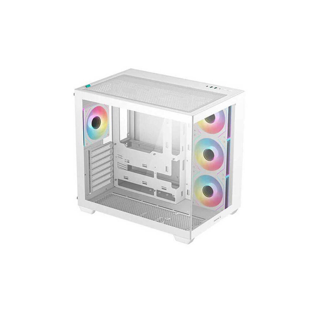 DeepCool CG530 4F ARGB Mid Tower Cabinet White - GamesnComps