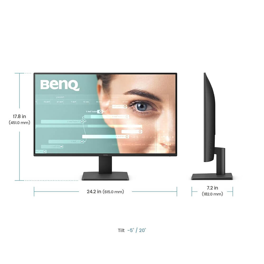 BenQ GW2791 27 Inch Full HD 100Hz IPS Panel Eye-Care 99% sRGB Monitor ...