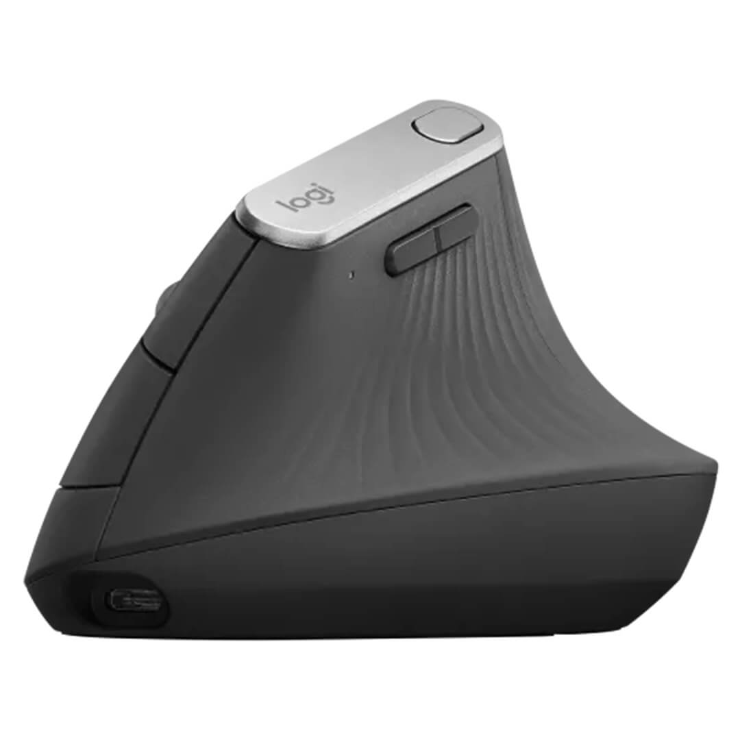 Logitech MX Vertical Advanced Ergonomic Mouse, Wireless via Bluetooth ...
